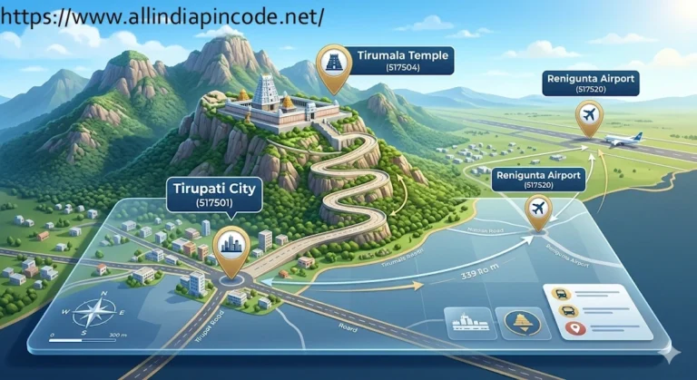 Tirupati Pincode – Area-Wise Post Offices and PIN Codes