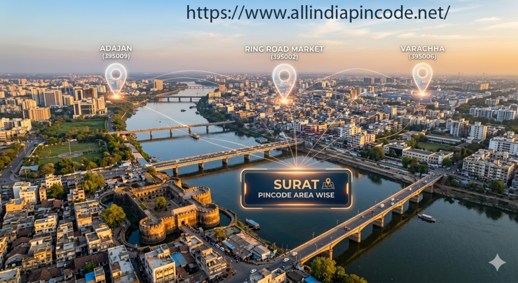 Surat Pincode Area Wise: total Guide to Surat Postal Codes
